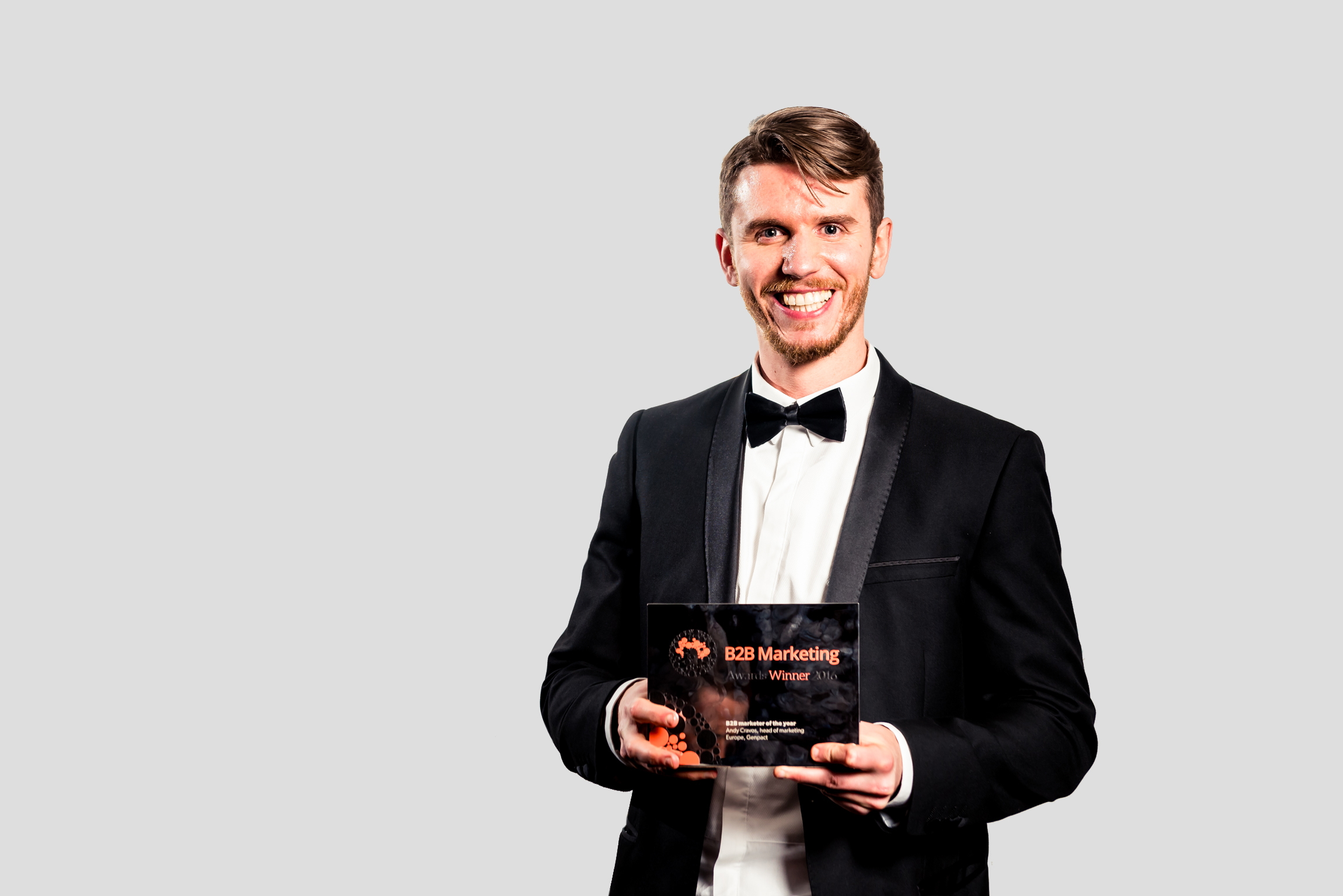 B2B marketer of the year, Andy Cravos