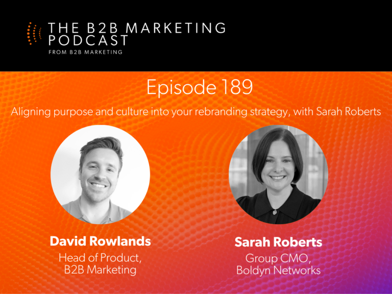 B2B Marketing - Intelligence, data, events, training